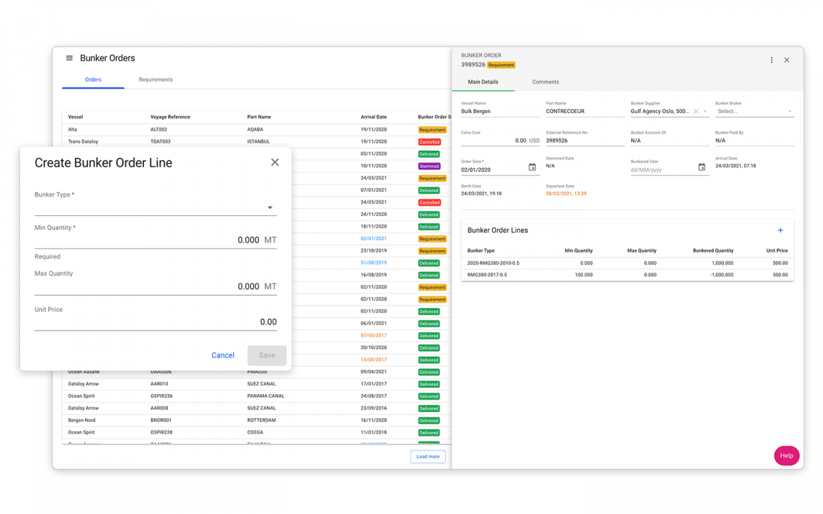 Towards Fuel Efficiency with Integrated Fleet Deployment and Bunker Management - Dataloy Systems