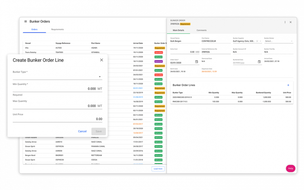 Towards Fuel Efficiency with Integrated Fleet Deployment and Bunker Management - Dataloy Systems