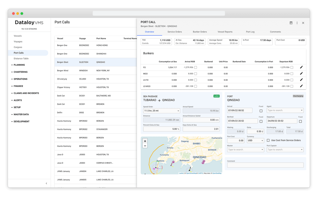 Dataloy VMS | Voyage management software for smarter maritime ...