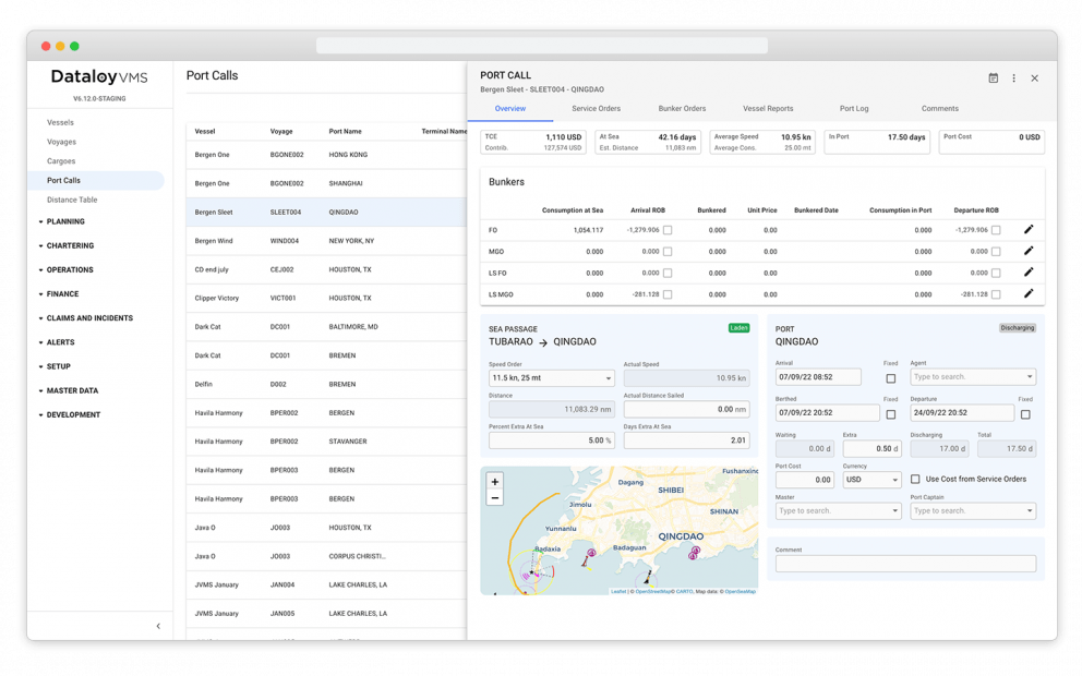 Dataloy VMS | Voyage management software for smarter maritime operations - Dataloy Systems